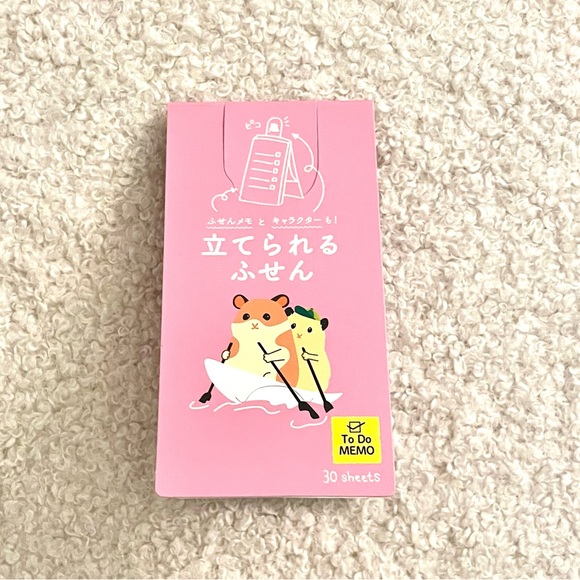 Sanrio | Office | Hisago Hamster Canoe Kawaii Pink To Do List Memo Stand For Your Desk | Poshmark